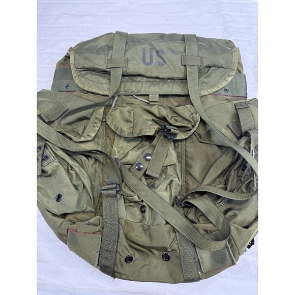 Bags | Vintage Us Military Alice Field Pack Medium Nylon Combat ...